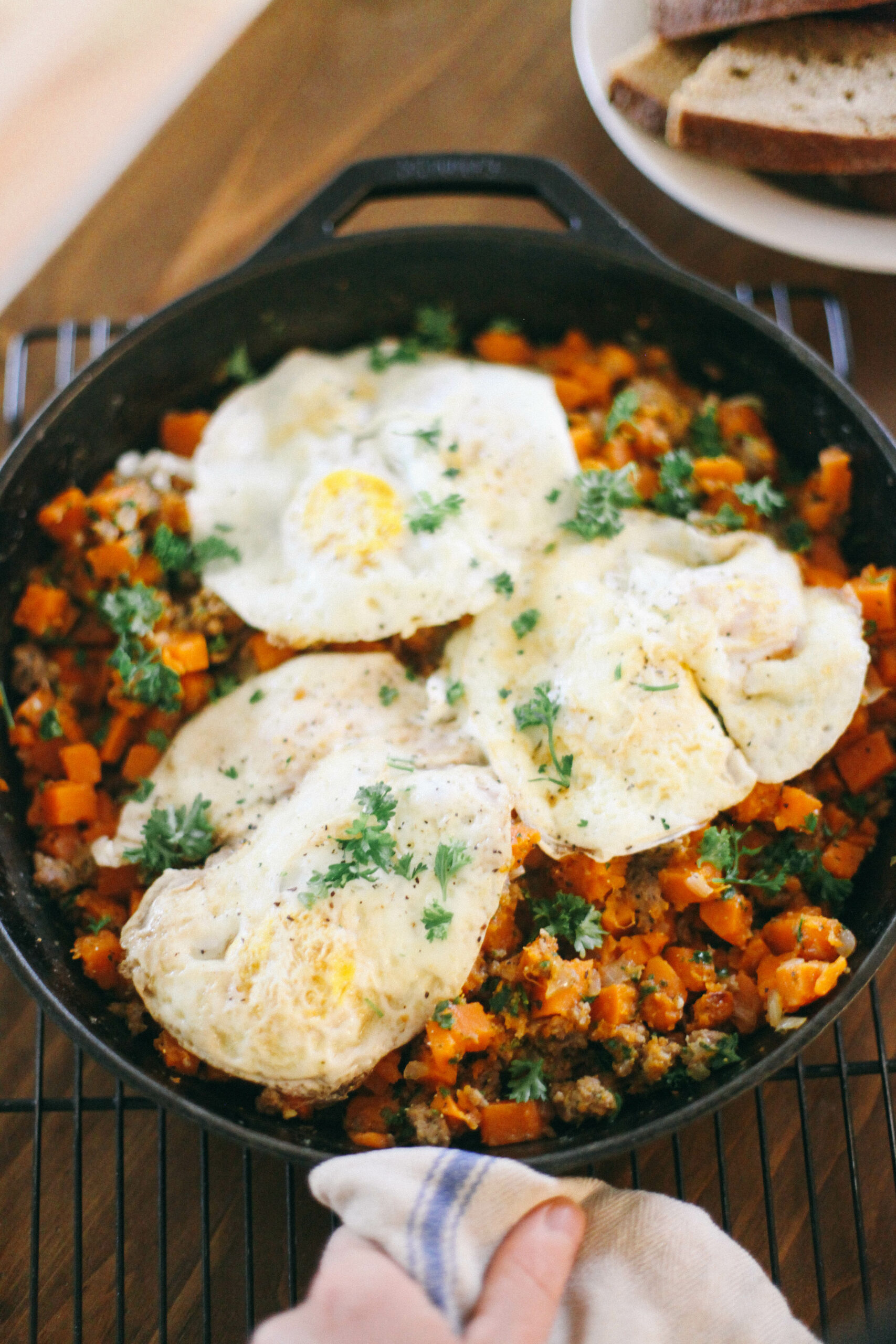 Sausage and Sweet Potato Breakfast Hash - Potager Online