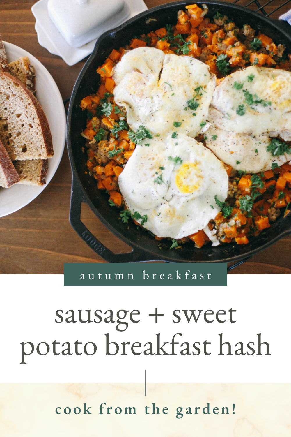 Sausage and Sweet Potato Breakfast Hash - Potager Online