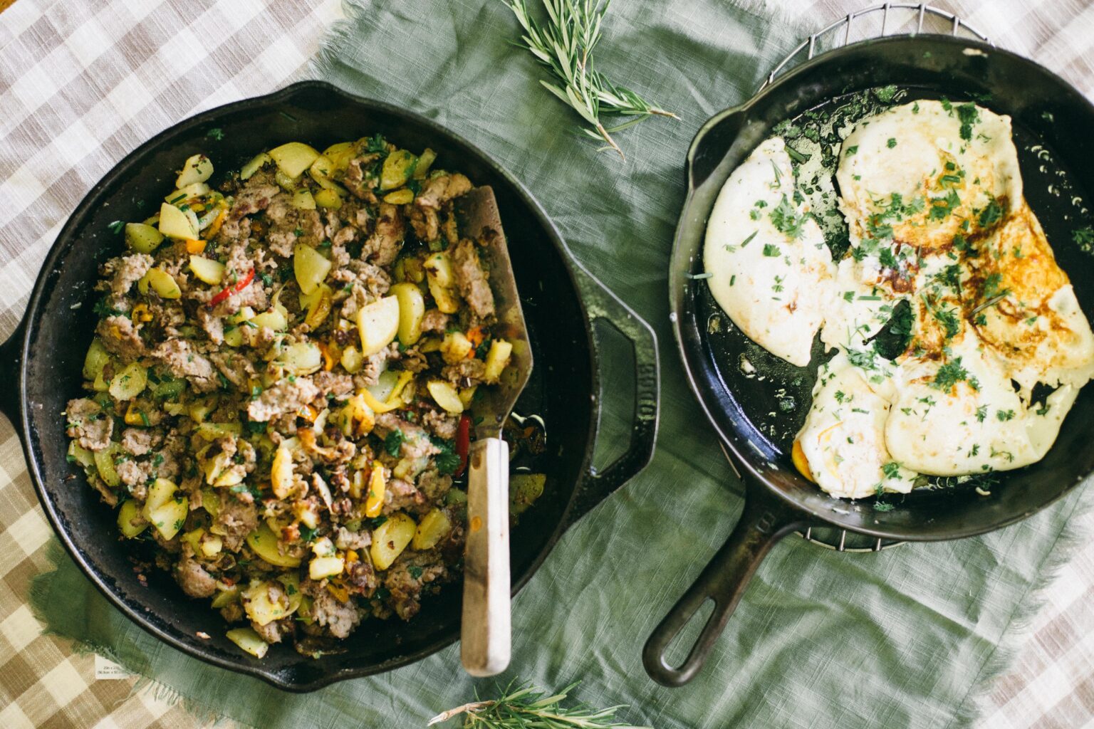 The Breakfast Skillet: an easy weeknight meal - Potager Online